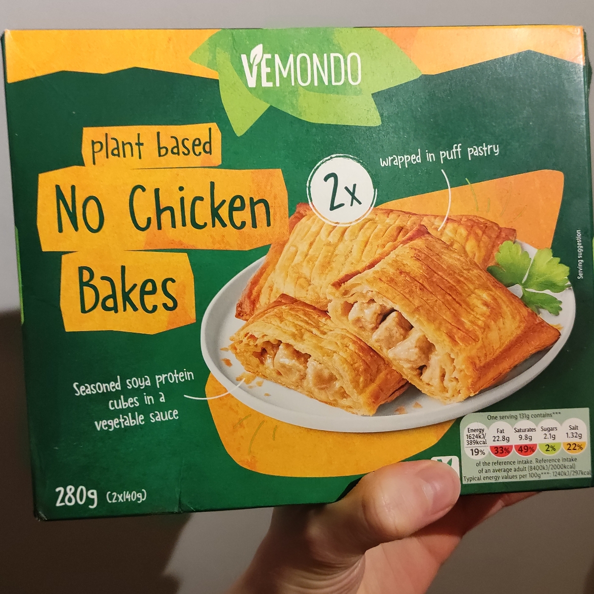 Plant Based No Chicken Bakes from Vemondo - Vegan Product Reviews ...