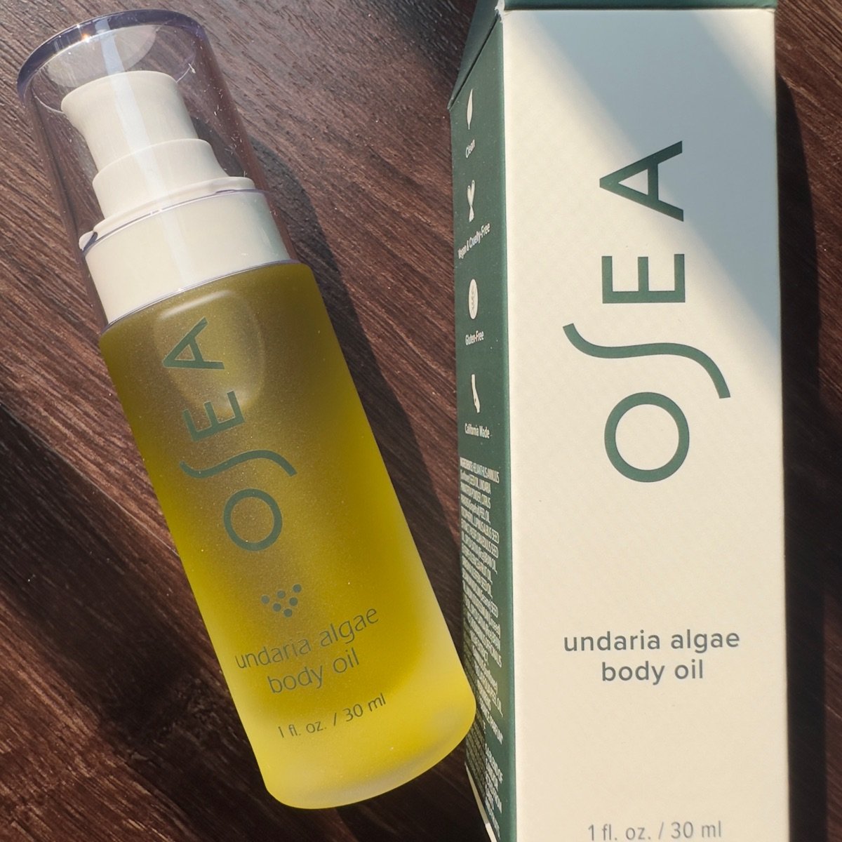 undaria algae body oil from Osea Malibu - Vegan Product Reviews ...