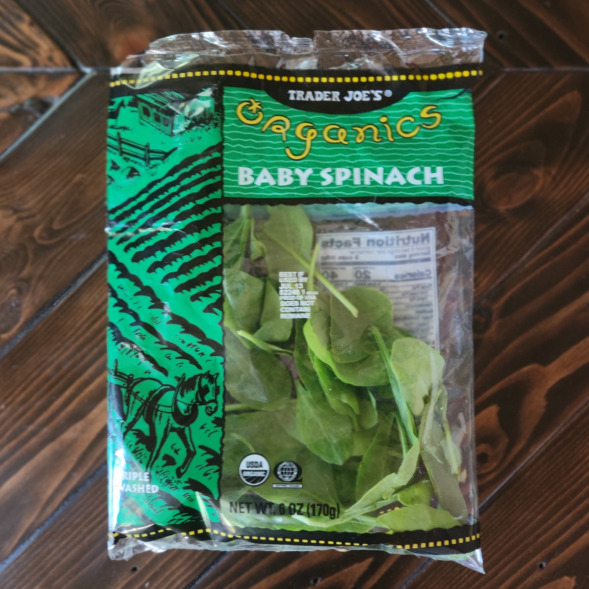 Trader Joe's Baby spinach Reviews | abillion