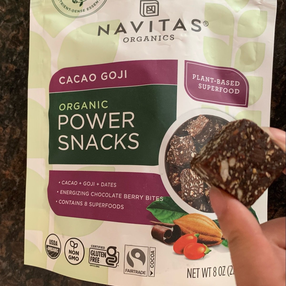 Cacao Goji Organic Power Snacks from Navitas - Vegan Product Reviews ...