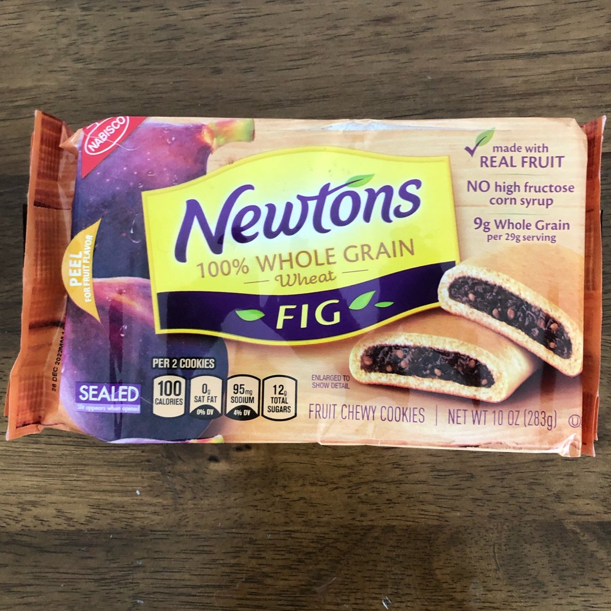 Whole Grain Wheat Fig Bites from Newton's - Vegan Product Reviews ...