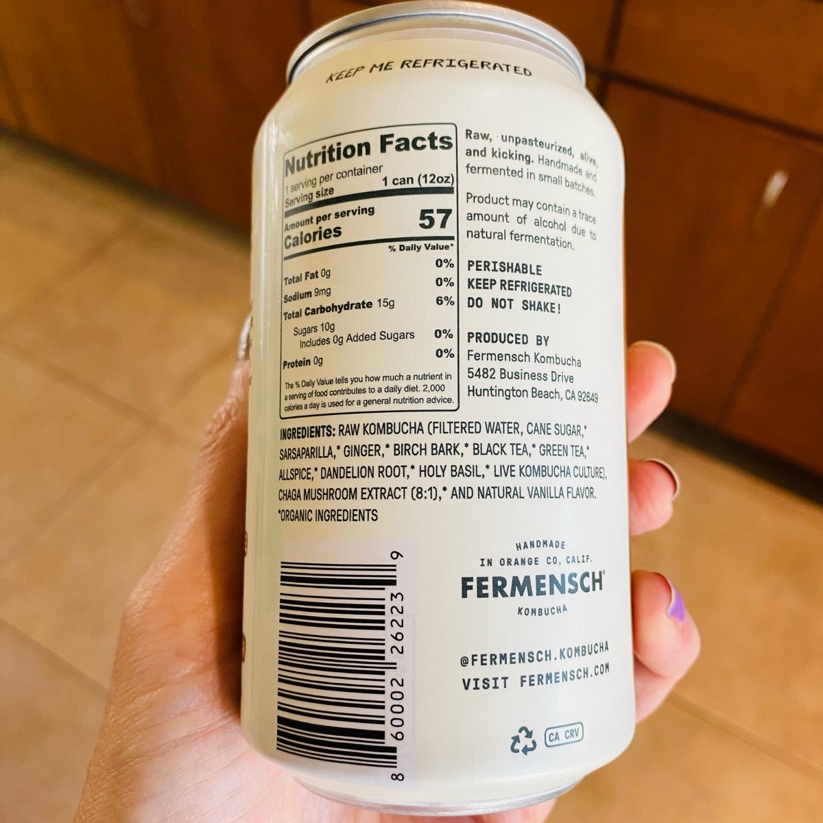 Chaga Root Beer from Fermensch Kombucha - Vegan Product Reviews ...