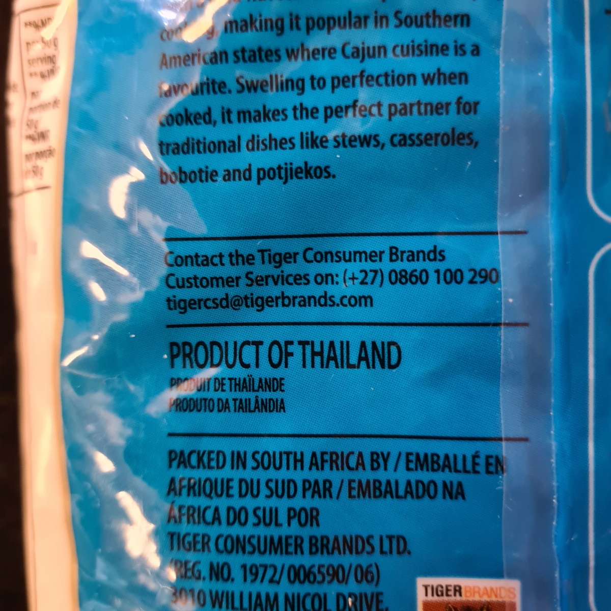 Bonnet long grain White rice from Tastic - Vegan Product Reviews ...