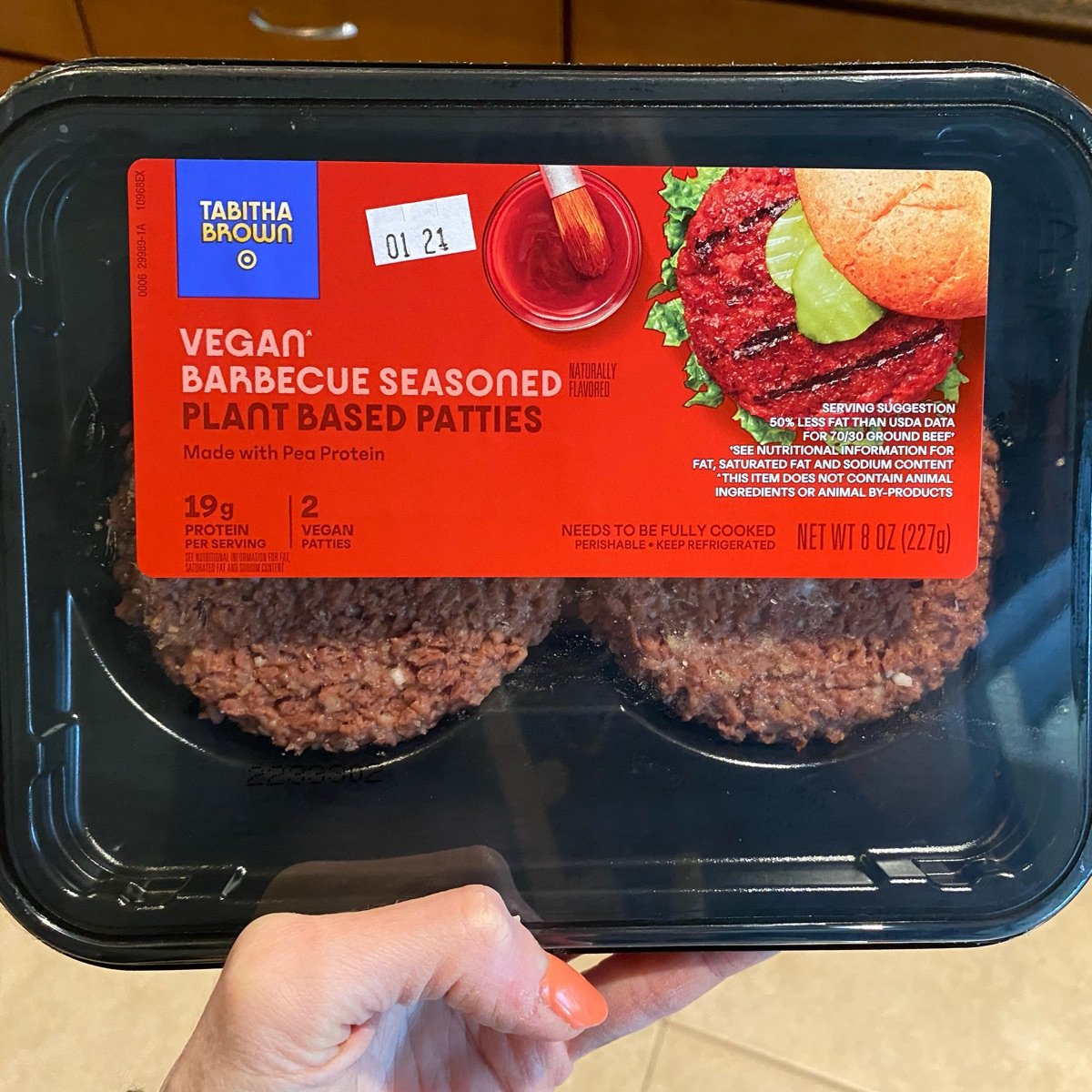Vegan Barbecue Seasoned Plant Based Patties from Tabitha Brown - Vegan ...