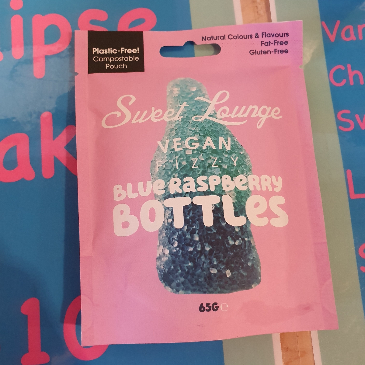 Blue raspberry bottles from Sweet lounge - Vegan Product Reviews ...