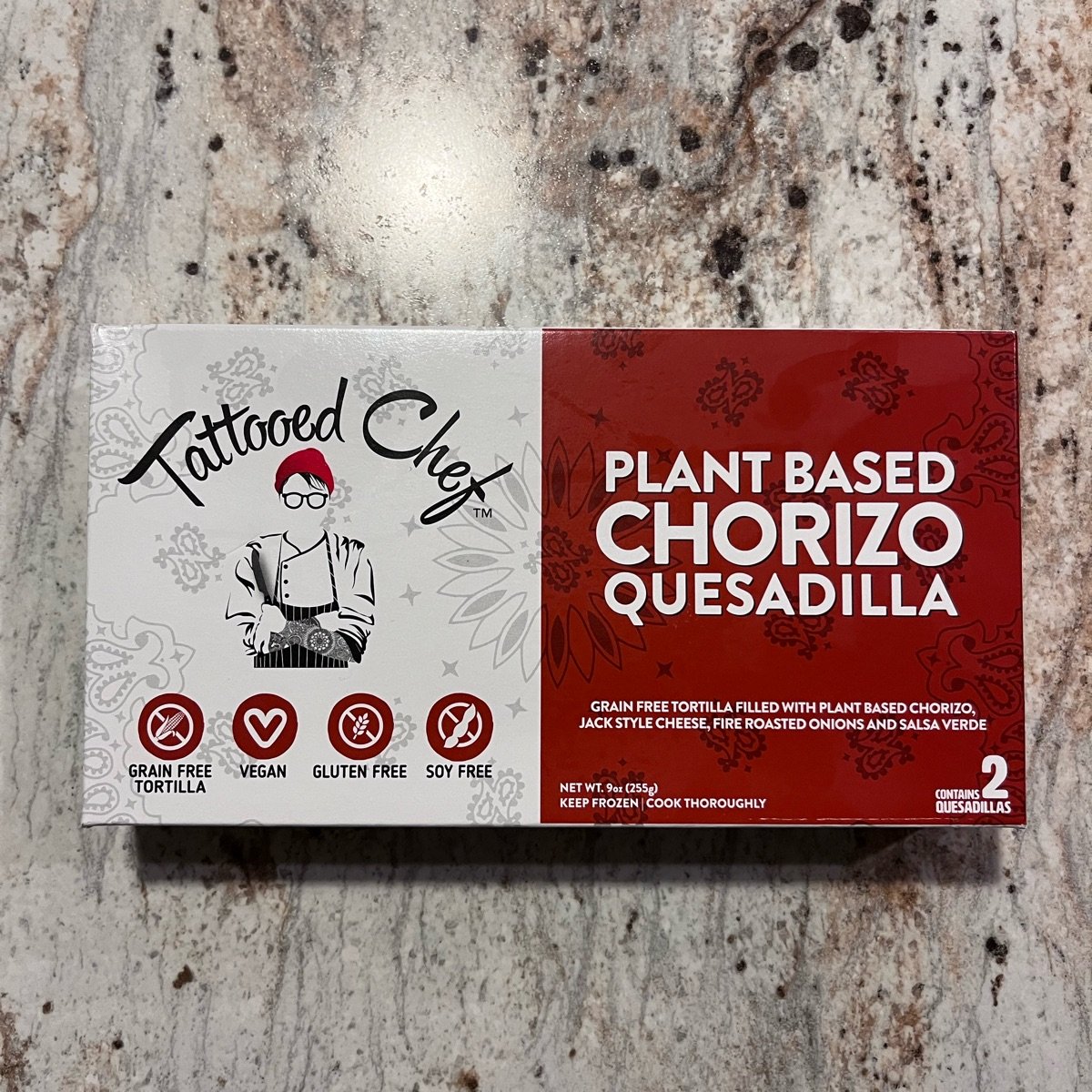 Plant Based Chorizo Quesadilla from Tattooed Chef - Vegan Product ...