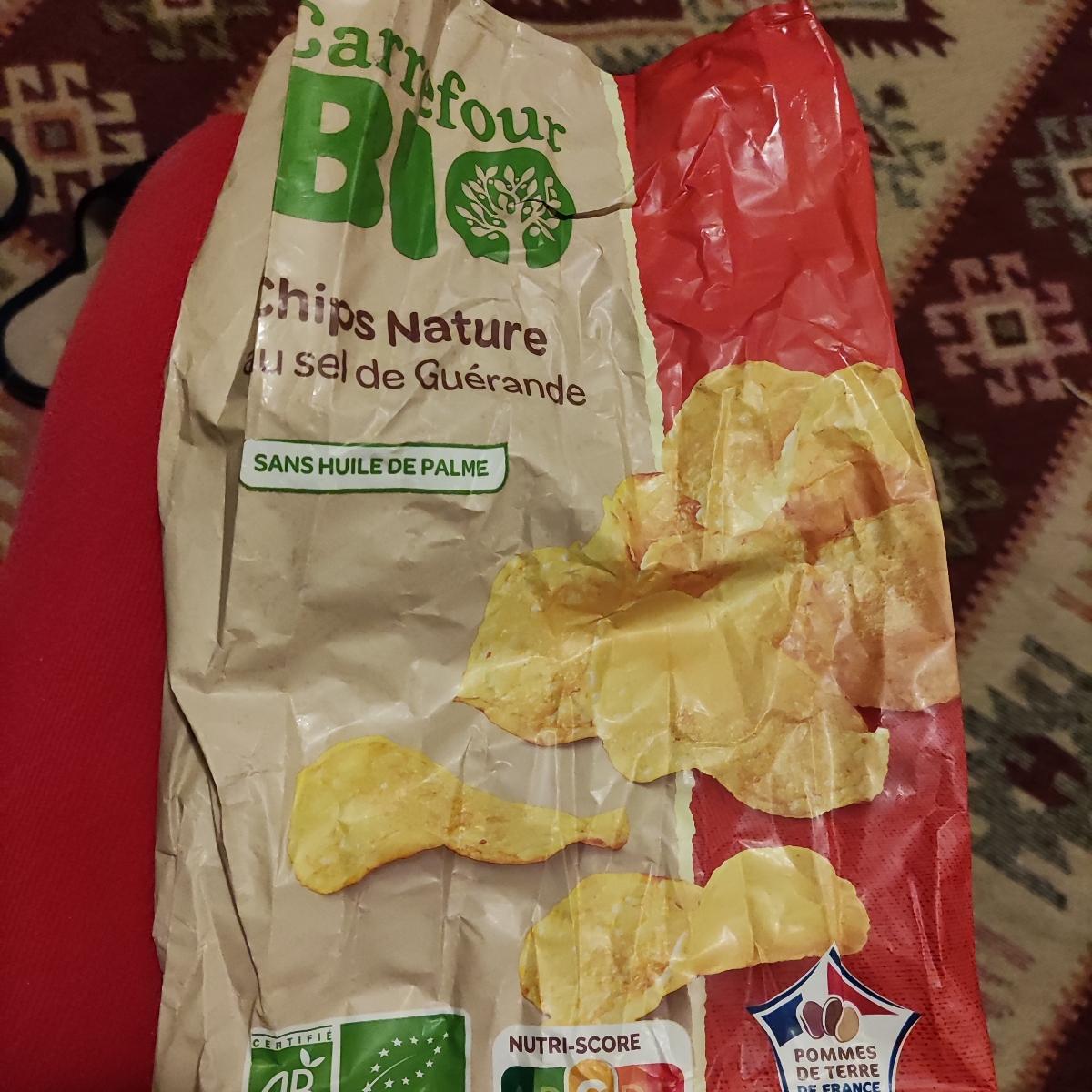 chips nature au salt du guerande from Carrefour Bio - Vegan Product ...