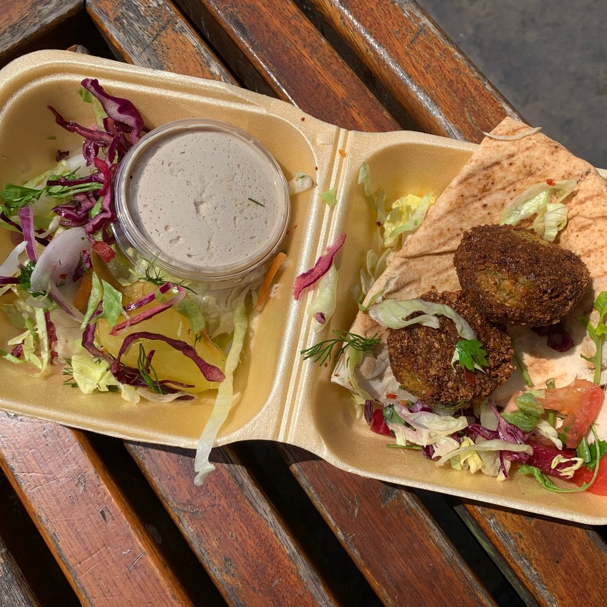Middle feast 13 Lendal, York YO1 8AQ, UK Falafel And Hummus Box Review ...