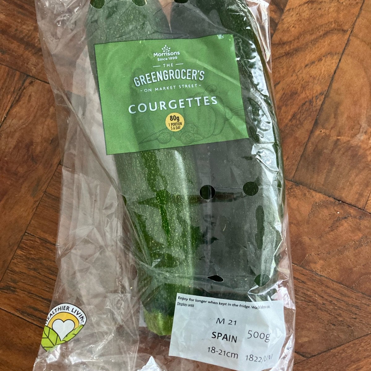 courgettes from Morrisons - Vegan Product Reviews & Ratings | abillion
