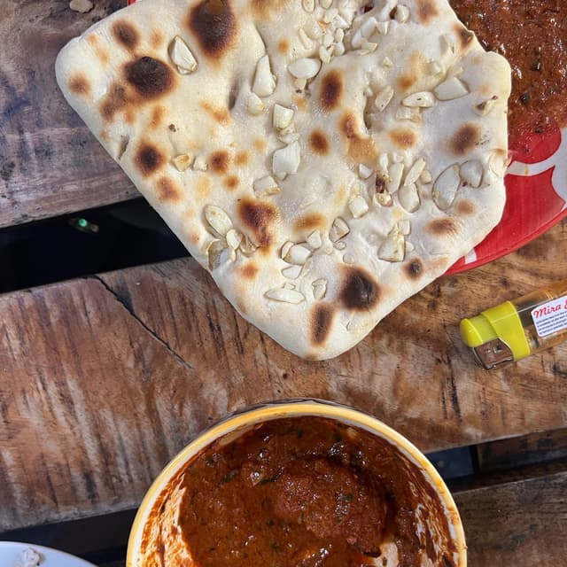 laal maas at Terrassen Cafe, Auroville - Vegan Dish Reviews & Ratings ...