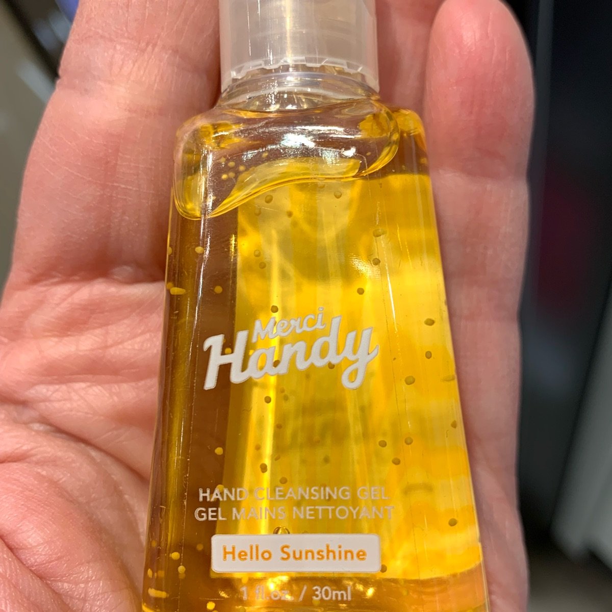 hand cleansing gel Hello Sunshine from Merci handy - Vegan Product ...