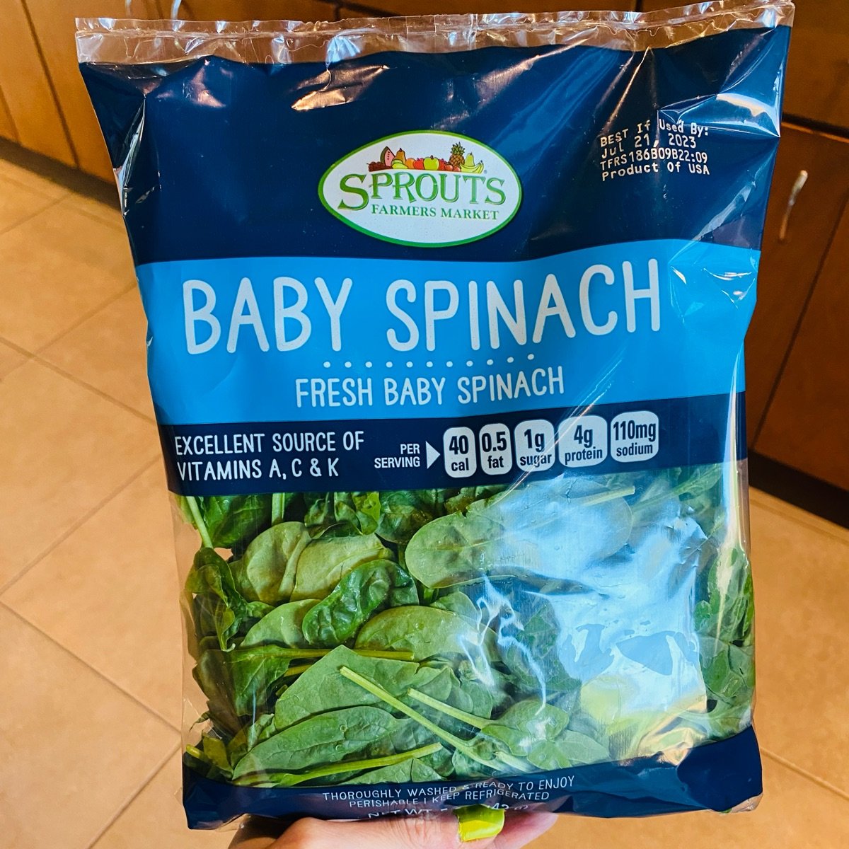 Baby spinach at Sprouts Farmers Market - Review by @beckyyy | abillion