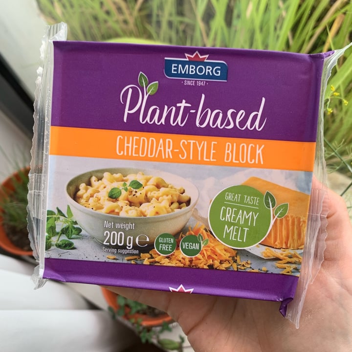 Emborg Plant-Based Cheddar-Style Block Review | abillion