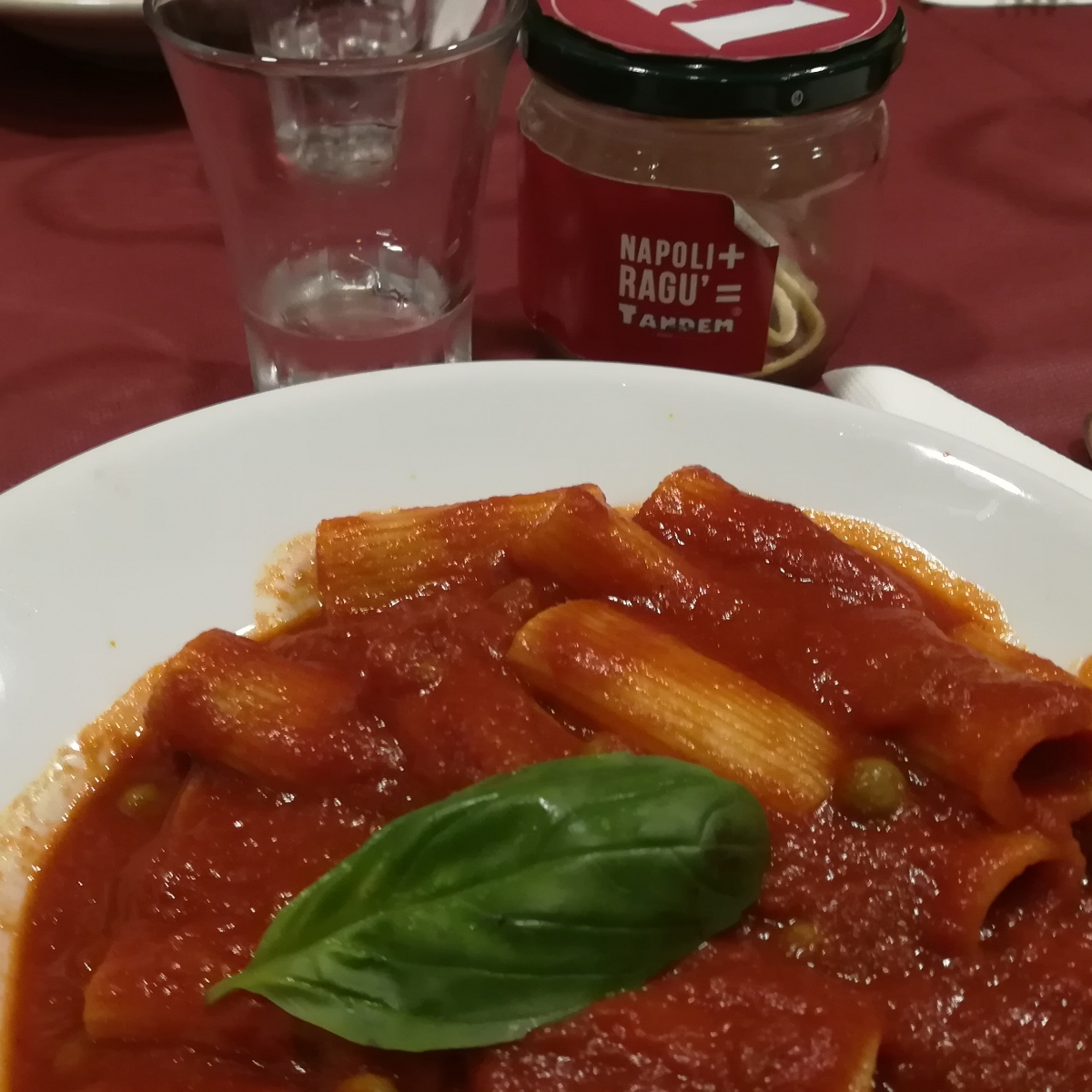 Ziti con ragù vegan at Tandem - "Piazza del Gesù Nuovo", Naples - Vegan ...