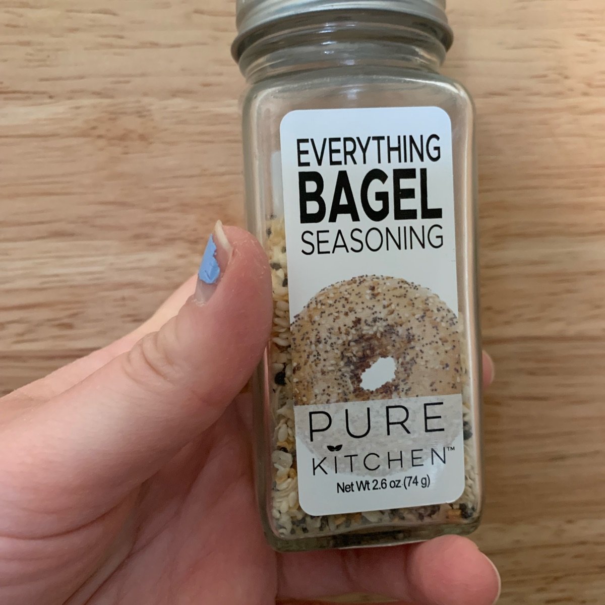 everything bagel seasoning from Pure Kitchen - Vegan Product Reviews ...