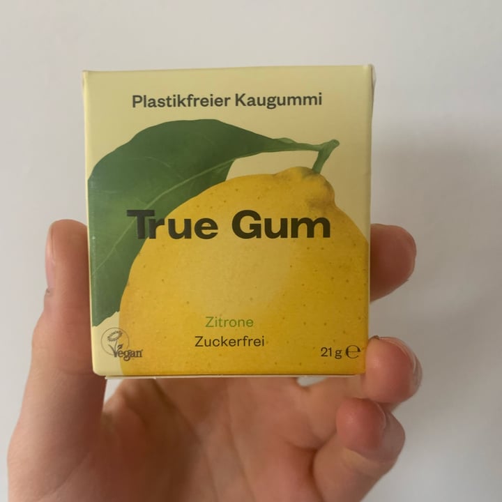 True Gum Lemon (Sugar-Free) Review | abillion