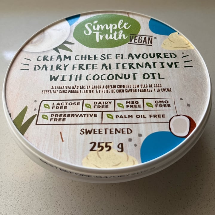 Simple Truth Dairy Free Cream Cheese Style Spread Review | abillion
