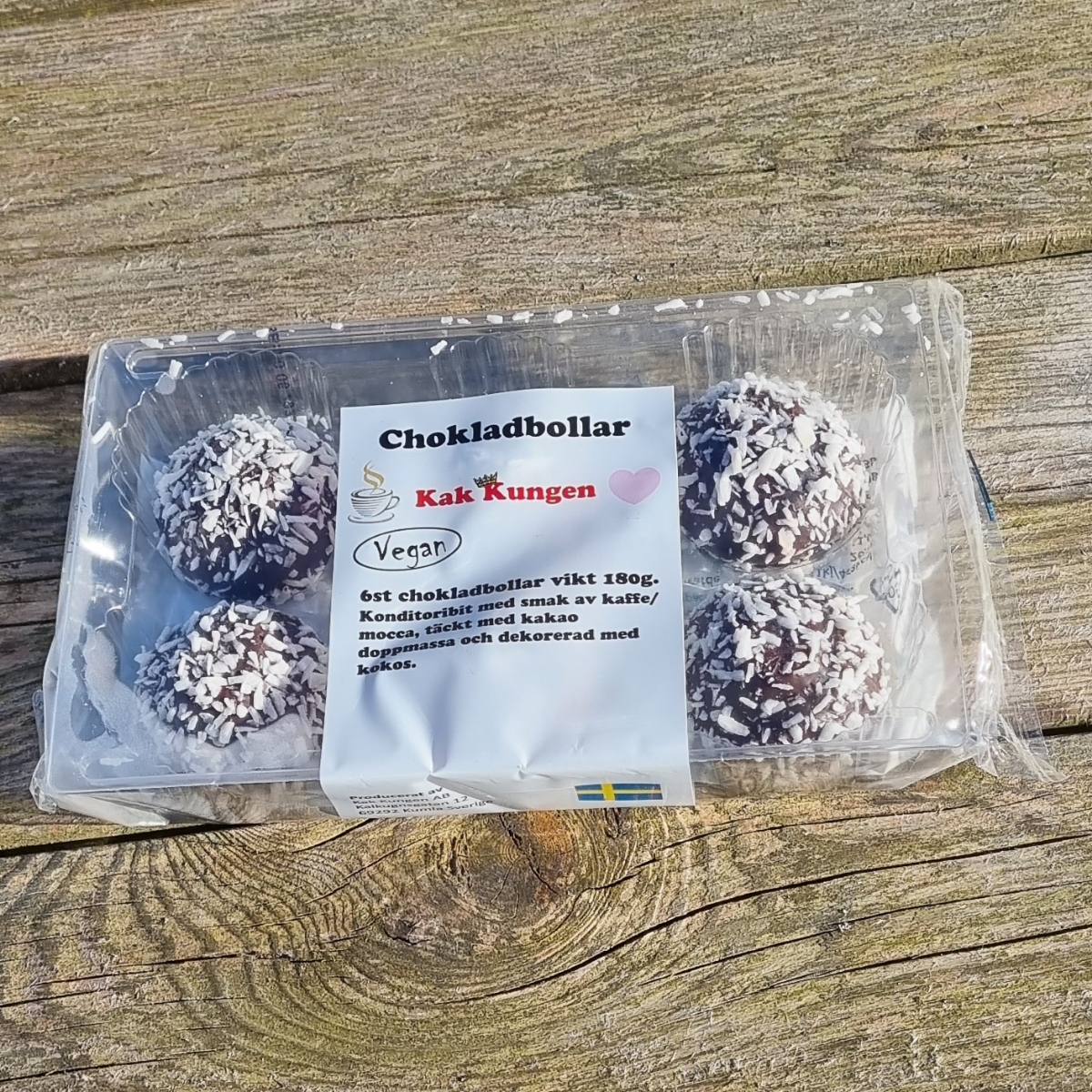 Chokladbollar from Kak Kungen - Vegan Product Reviews & Ratings | abillion
