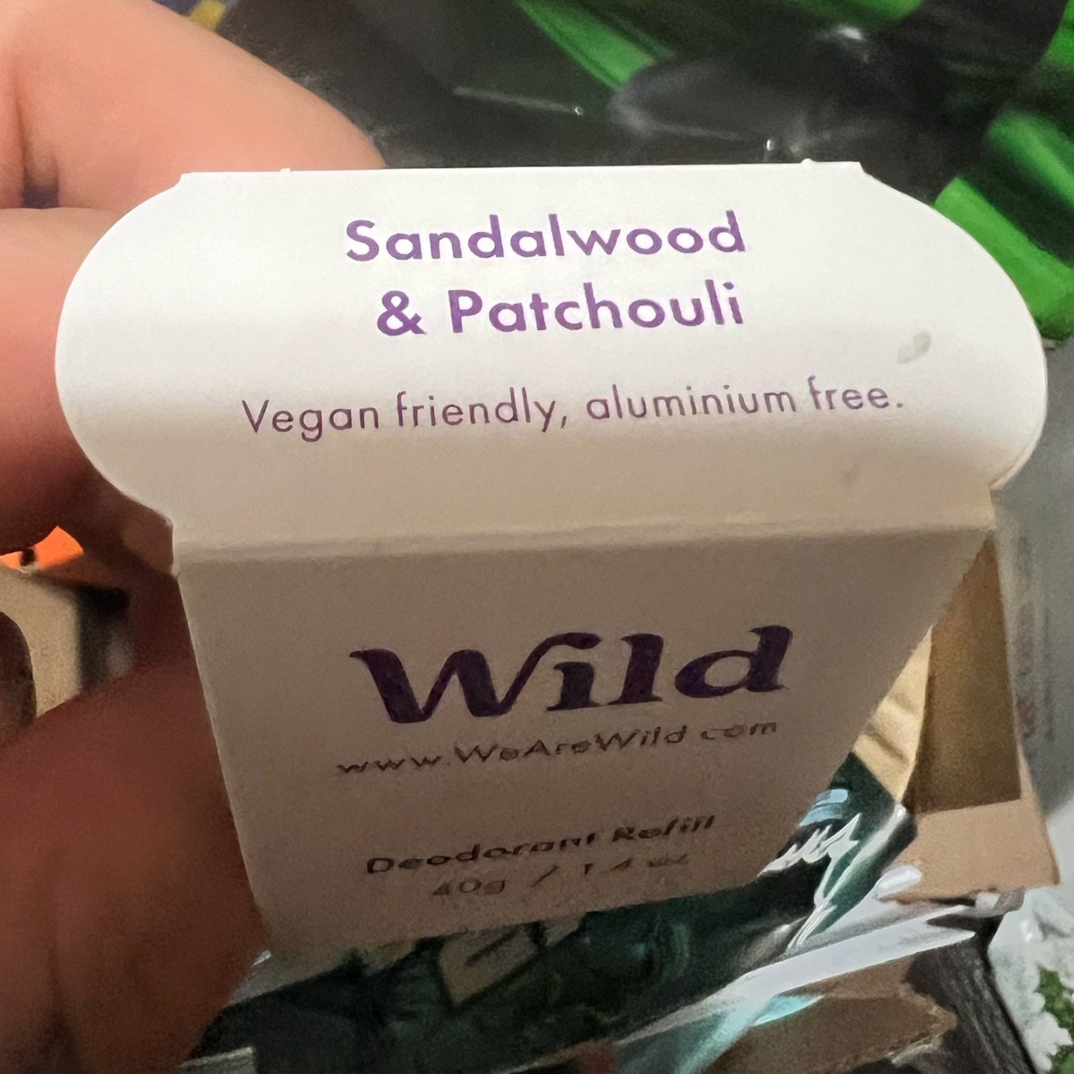 Sandalwood & Patchouli from Wild - Vegan Product Reviews & Ratings ...