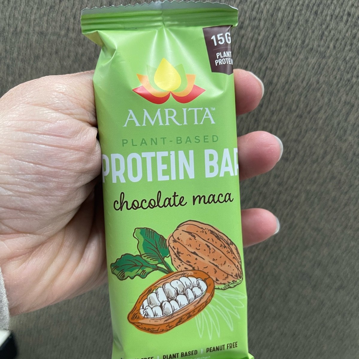 Protein Bar Chocolate Maca from Amrita - Vegan Product Reviews ...