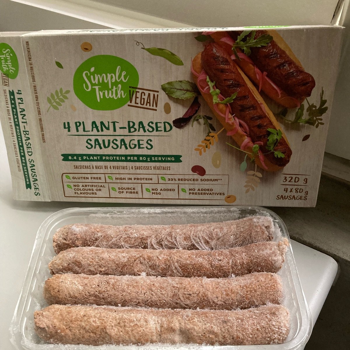 Simple Truth - 4 Plant-Based Sausages Review | abillion