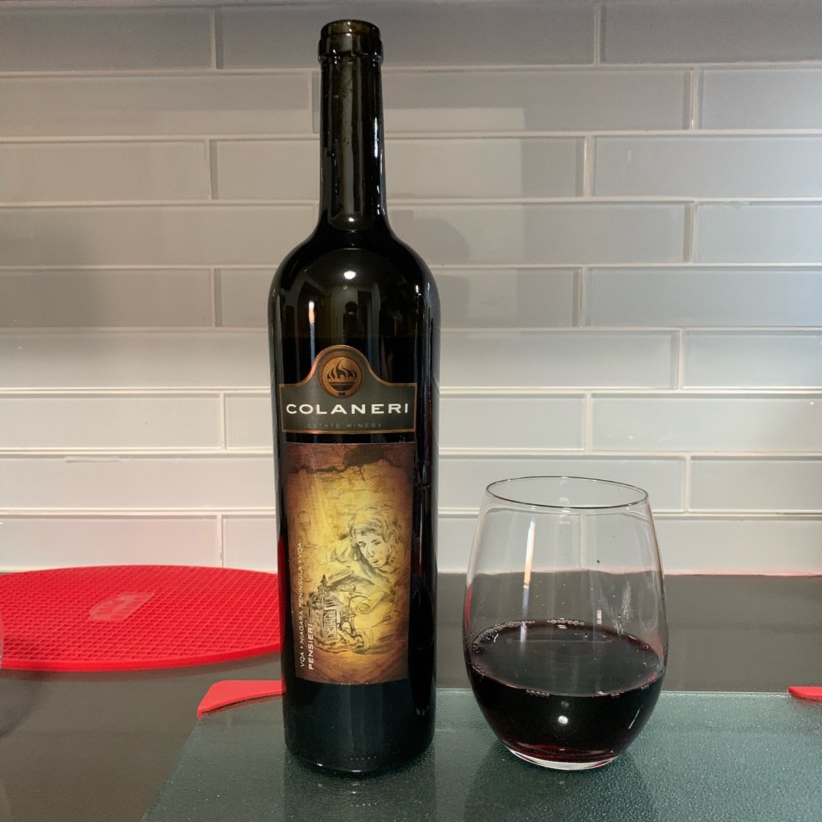 Pensieri - Merlot from Colaneri Estate Winery - Vegan Product Reviews ...