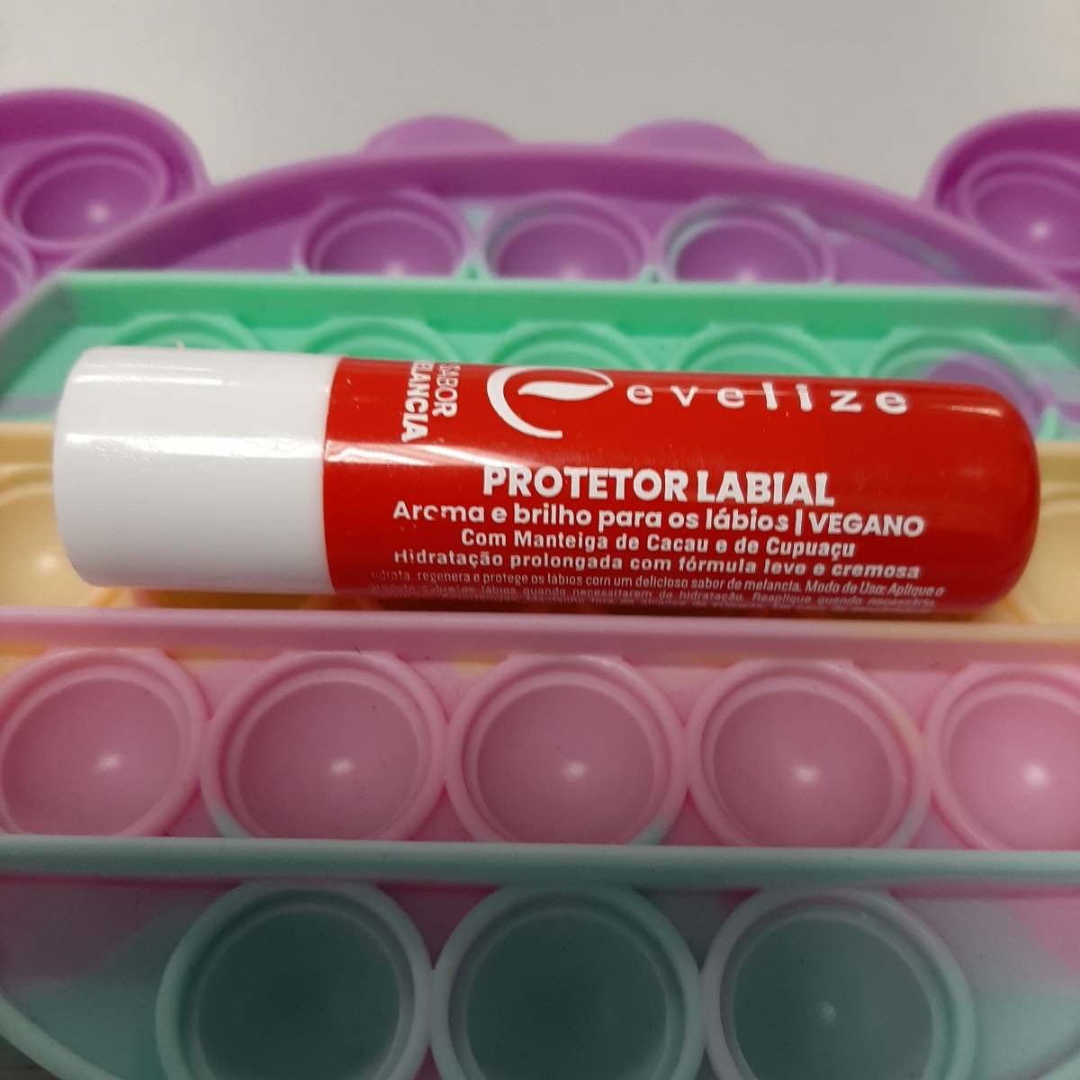 Protetor Labial Sabor Melancia - Evelize 3g from Natuphitus Cosméticos ...