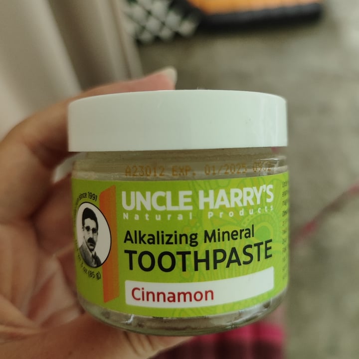 Uncle Harry’s Alkalizing Mineral Toothpaste -Cinnamon Review | abillion