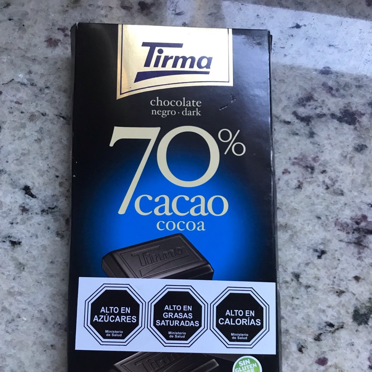chocolate 70% cacao from Tirma - Vegan Product Reviews & Ratings | abillion