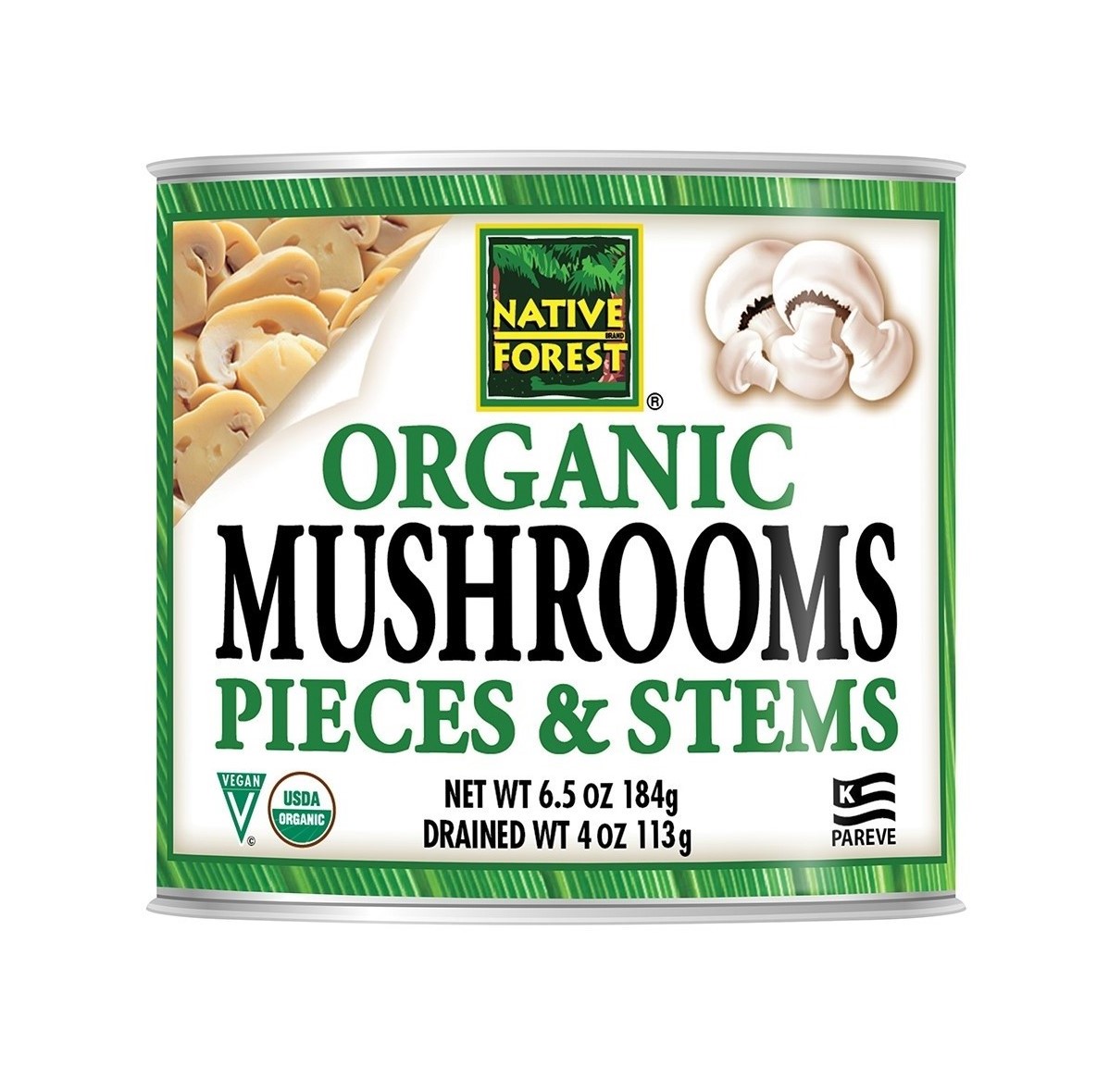Organic Mushrooms Pieces & Stems from Native Forest - Vegan Product ...