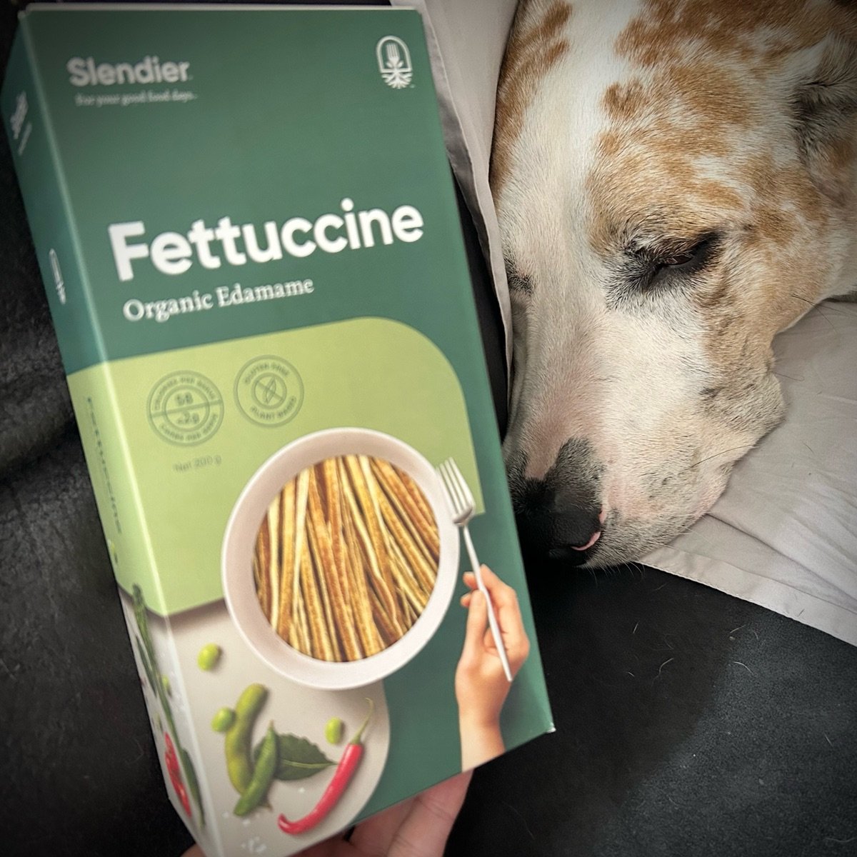Fettuccine Organic Edamame at Slendier - Review by @itsjustmel | abillion