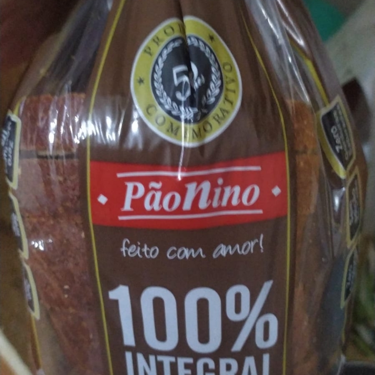 Pão Preto 100% integral from Pão Nino - Vegan Product Reviews & Ratings ...