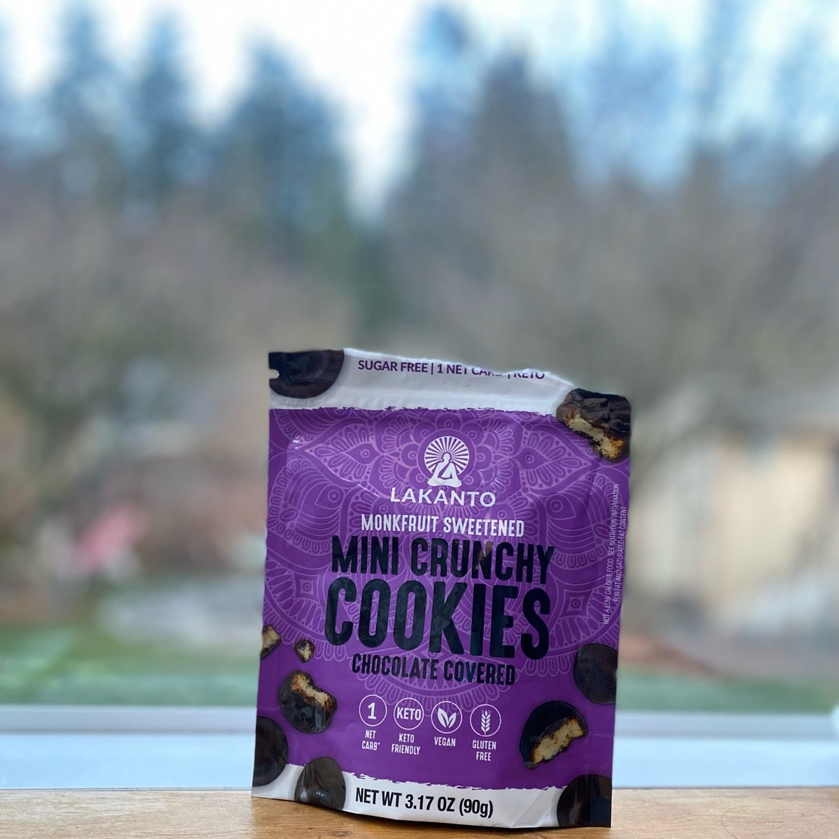 Chocolate Covered Mini Crunchy Cookies from Lakanto - Vegan Product ...