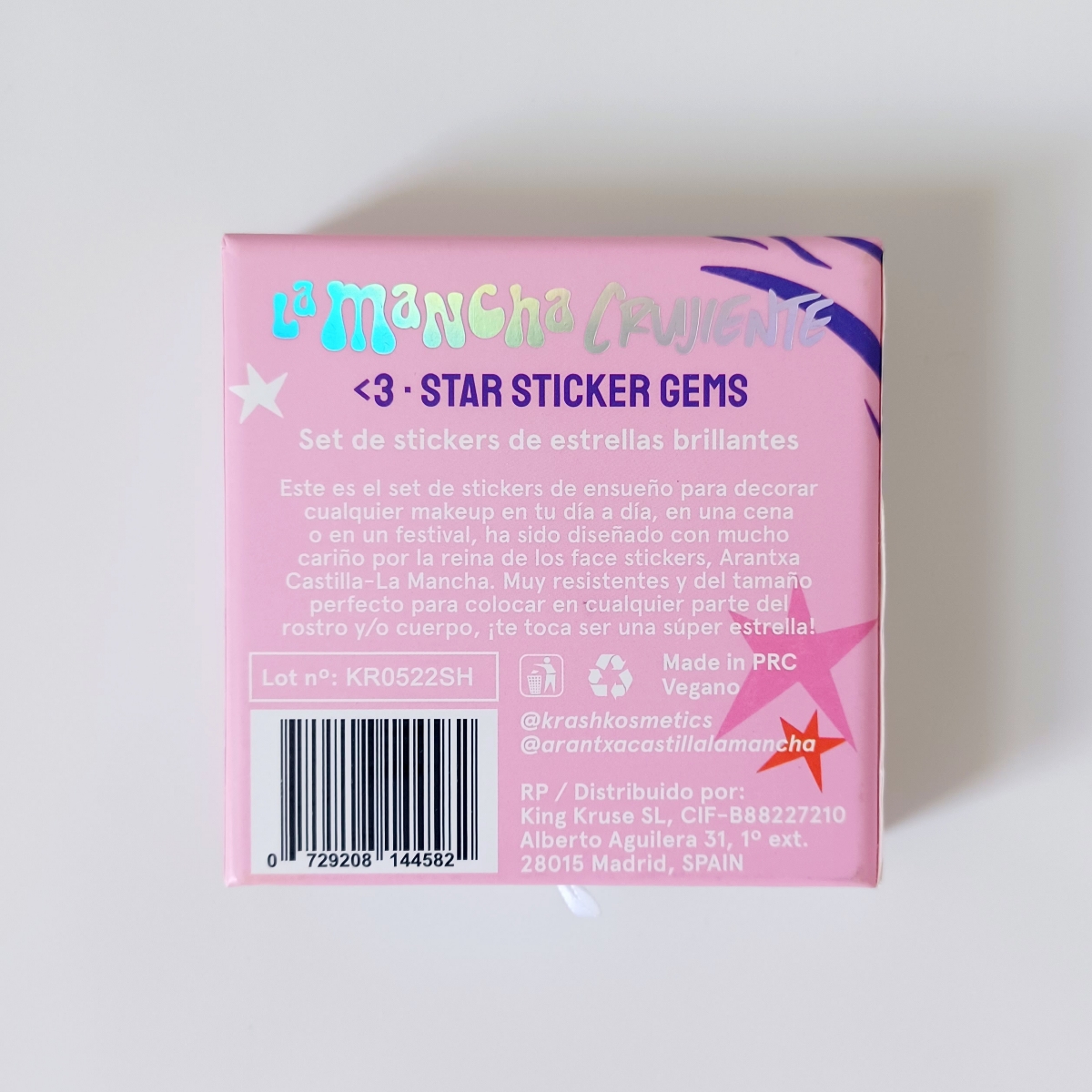star sticker gems from Krash Kosmetics - Vegan Product Reviews ...