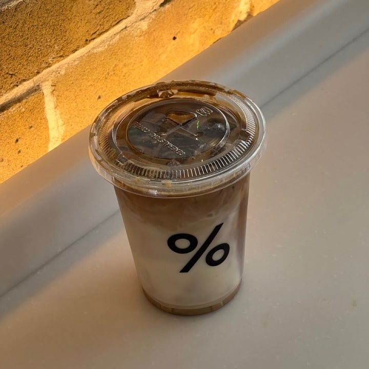 % ARABICA LONDON COVENT GARDEN United Kingdom Iced Oat Latte Review ...