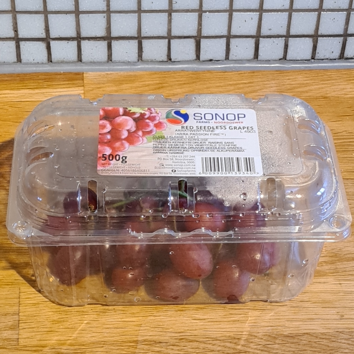 red seedless grapes from Sonop - Vegan Product Reviews & Ratings | abillion