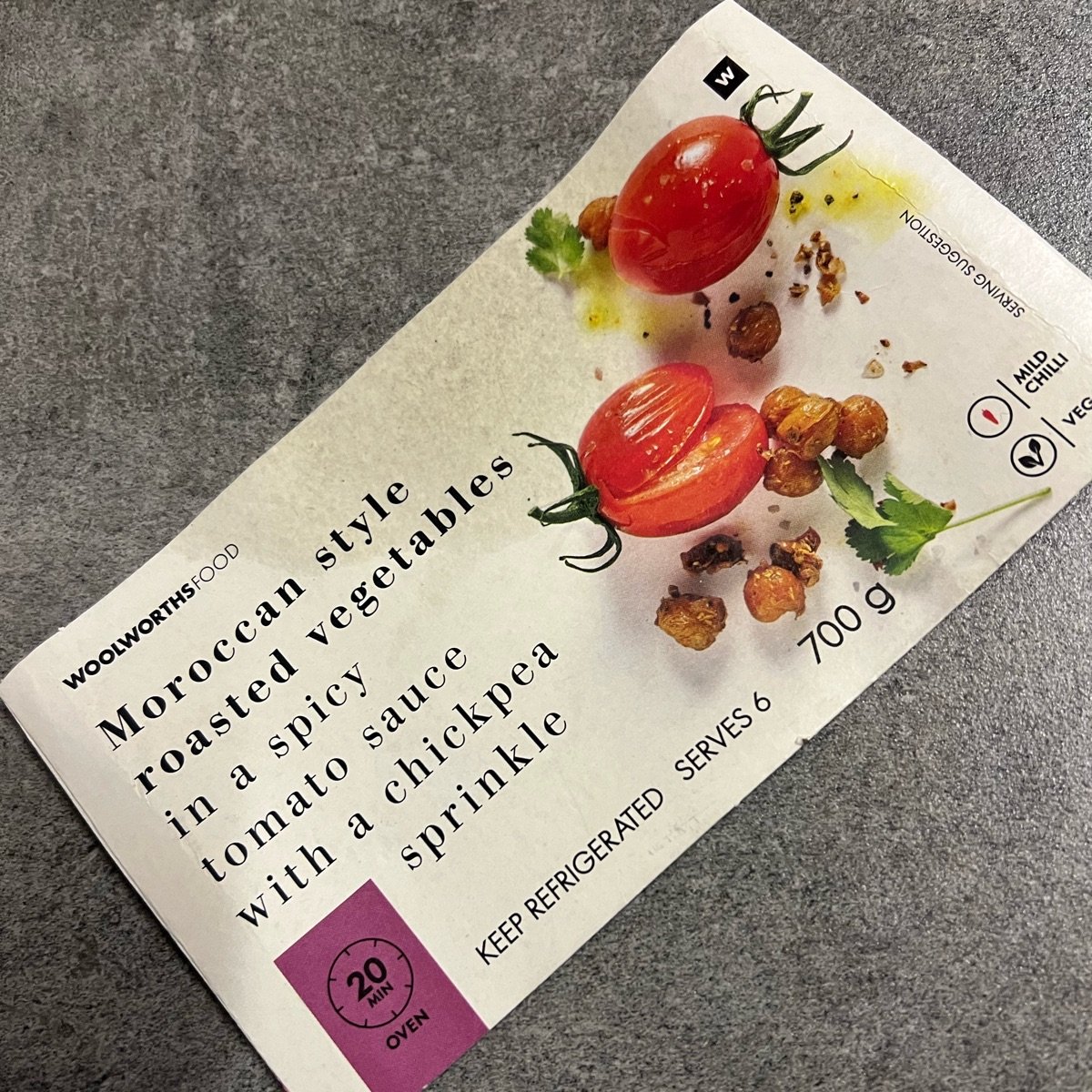 Moroccan Style Roasted Vegetables from Woolworths Food - Vegan Product ...