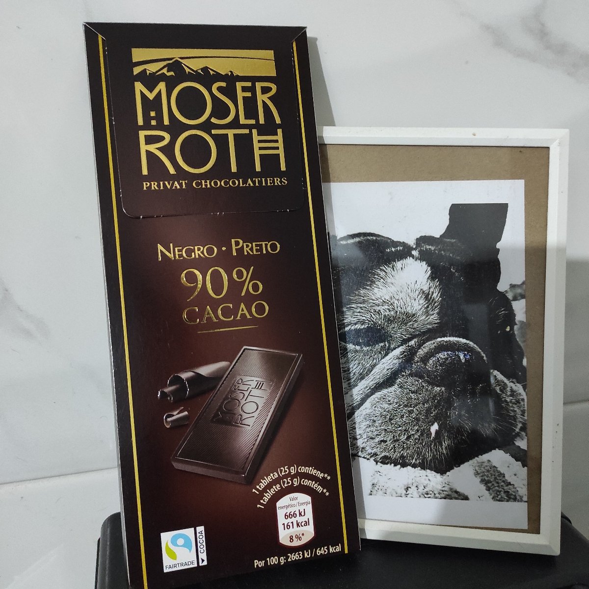 edel bitter 90% from Moser Roth - Vegan Product Reviews & Ratings ...