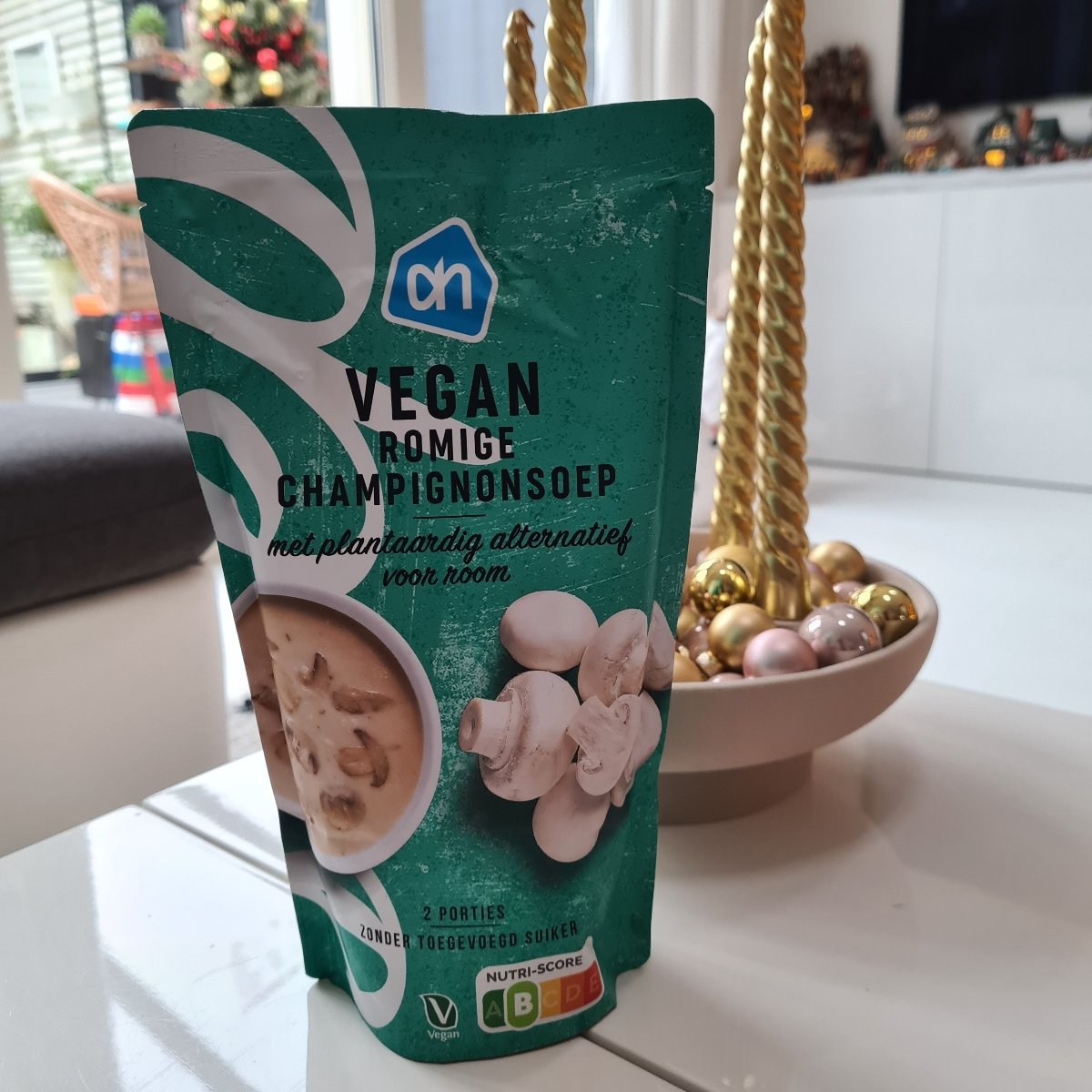 vegan romige champignonsoep from Albert Heijn AH - Vegan Product ...