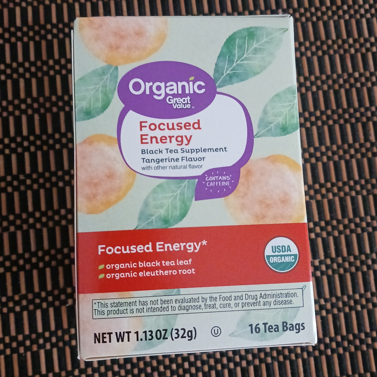 Focused Energy from Organic Great Value - Vegan Product Reviews ...
