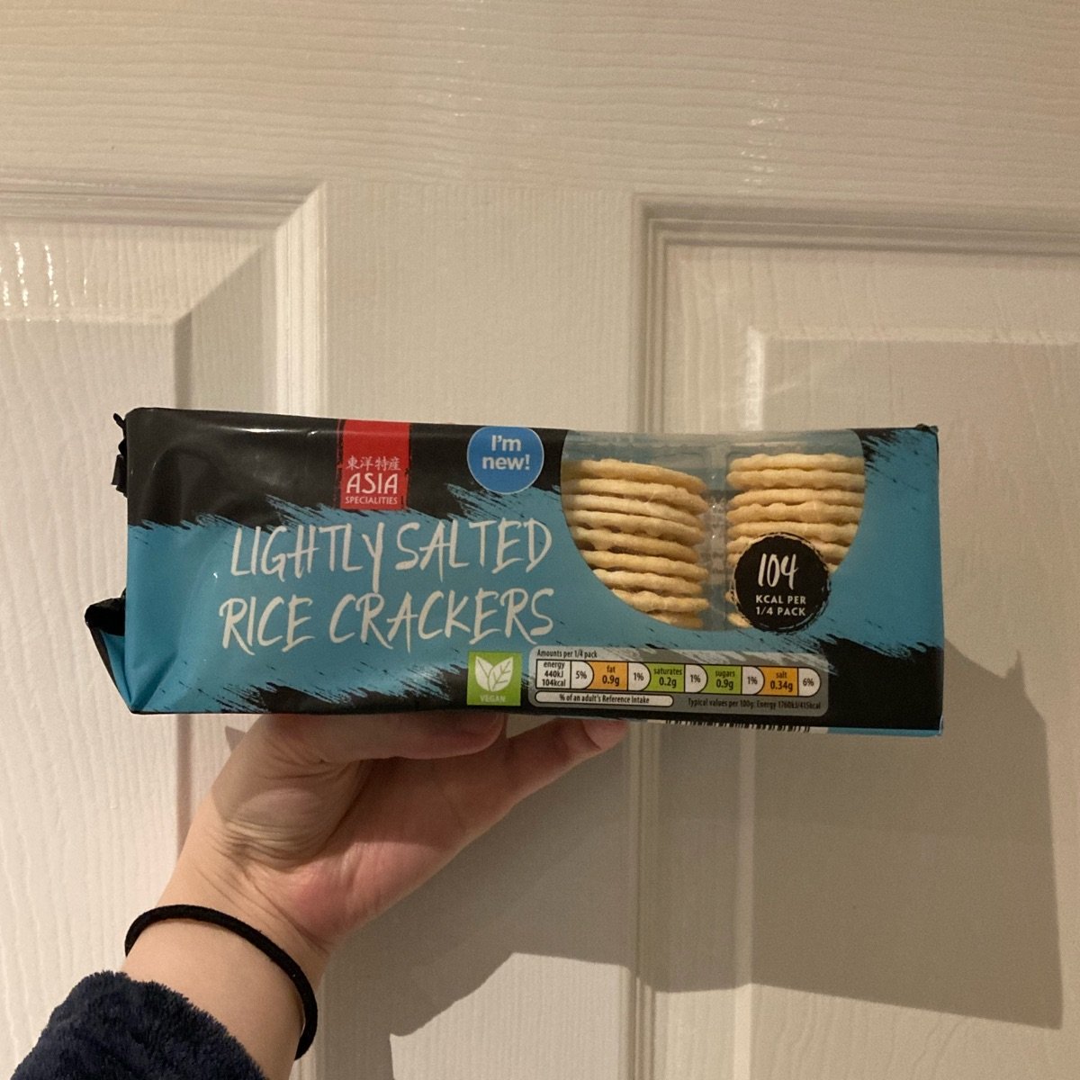 Lightly Salted Rice Crackers from Asia specialities - Vegan Product ...