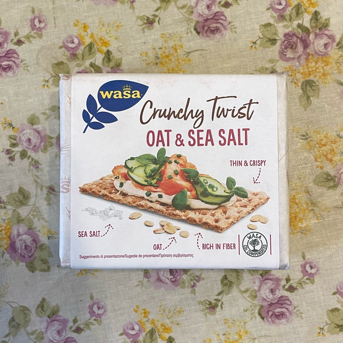 crunchy twist oat&sea salt from Wasa - Vegan Product Reviews & Ratings ...