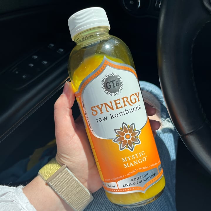 Synergy Mystic Mango Kombucha Review | abillion