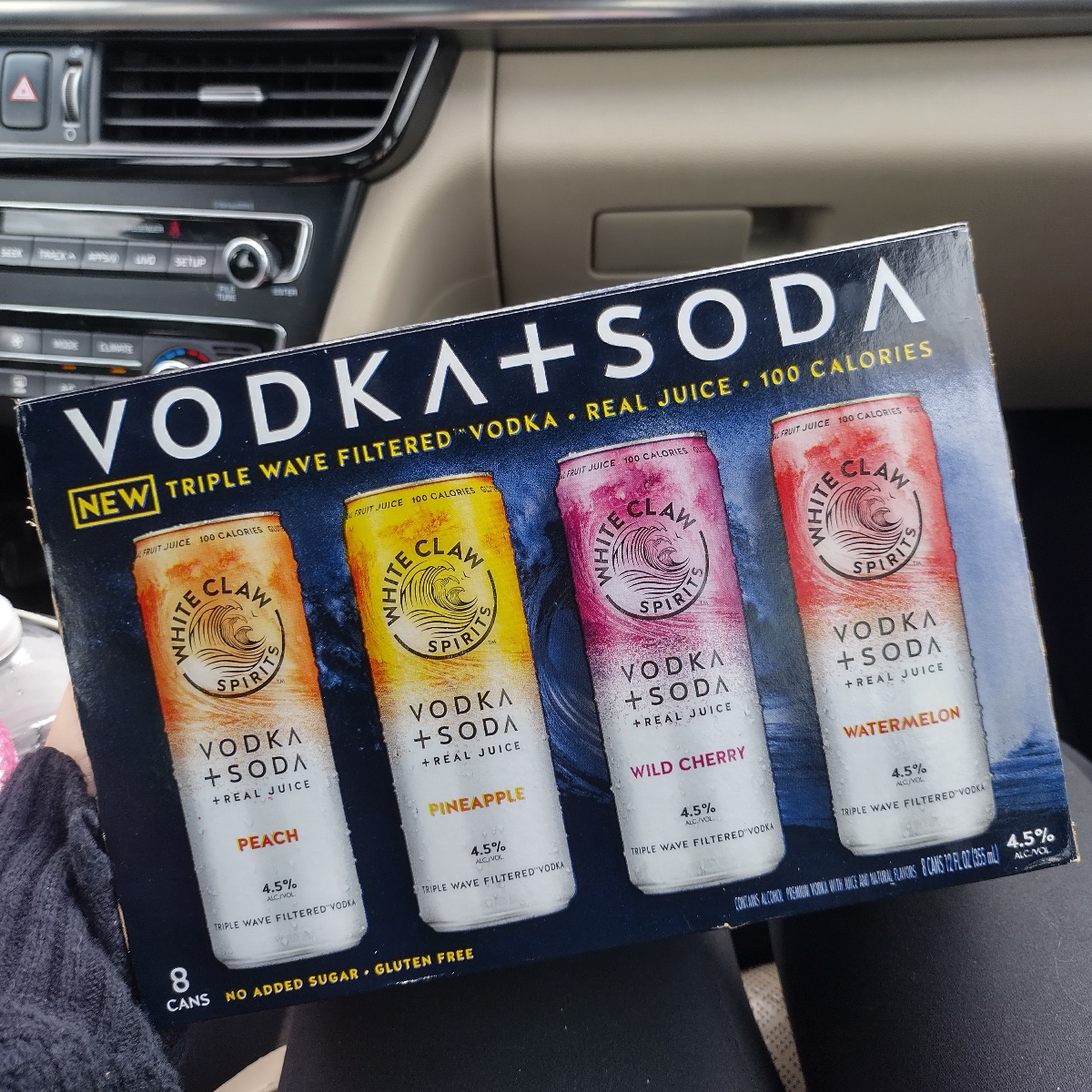 pineapple vodka + soda from White Claw - Vegan Product Reviews ...