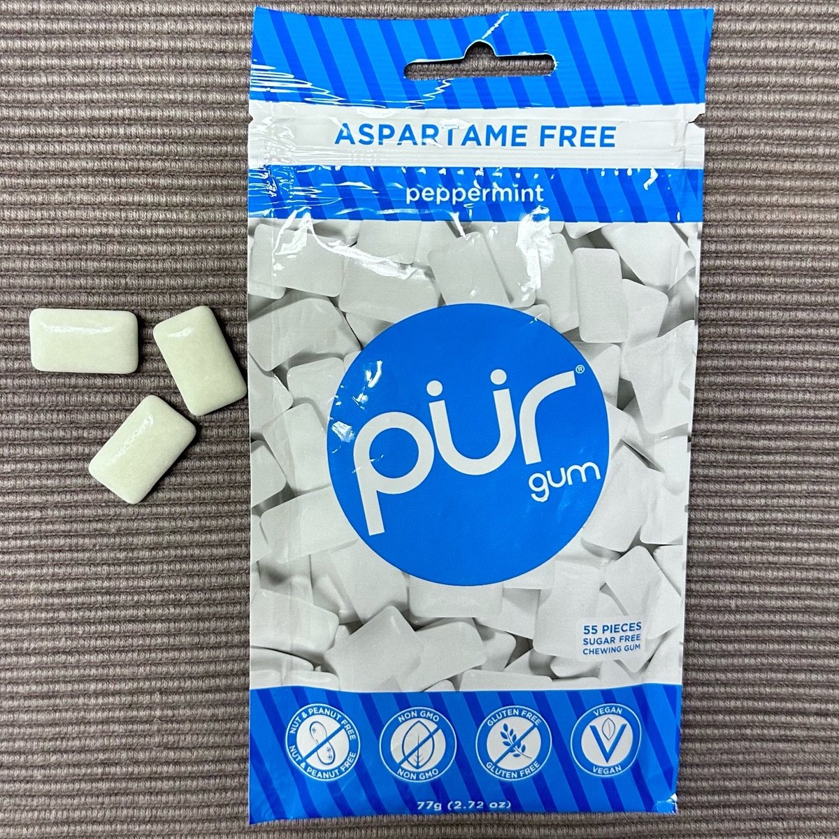 Peppermint Gum from PÜR Gum - Vegan Product Reviews & Ratings | abillion