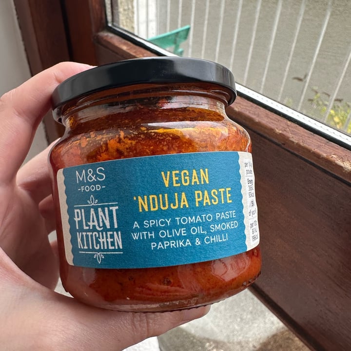 Marks & Spencer Food (M&S) vegan ‘nduja paste Review | abillion