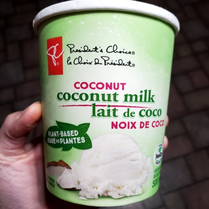 PC President’s Choice Plant Based Coconut Coconut Milk Ice Cream Review ...