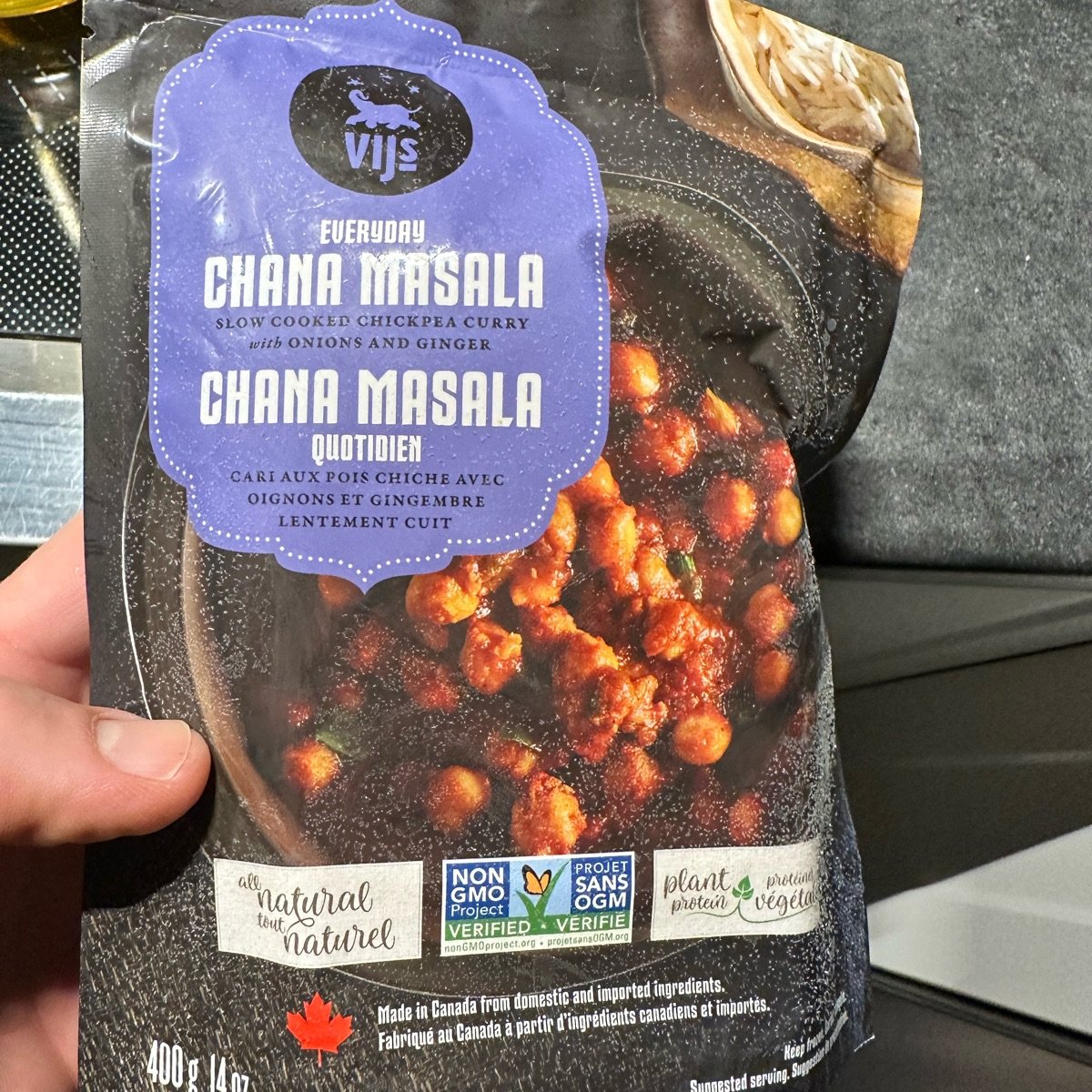 Everyday Chana Masala from Vij’s - Vegan Product Reviews & Ratings ...