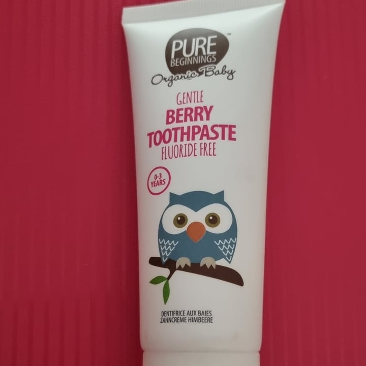 Pure Beginnings Organic baby berry toothpaste Review | abillion