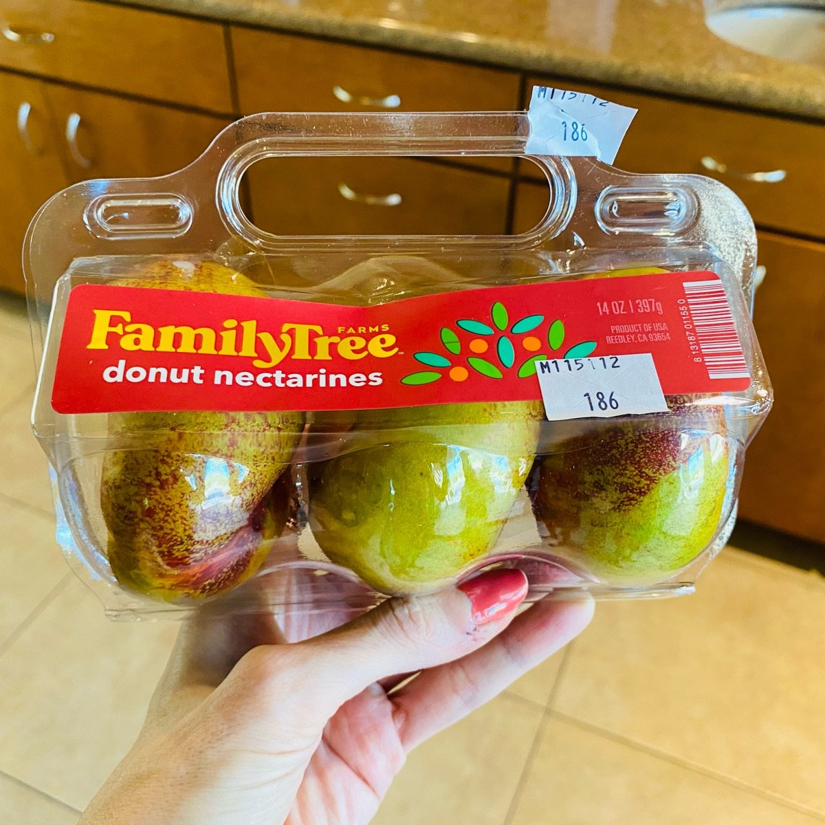 Donut Nectarines from Family tree farms - Vegan Product Reviews ...